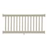 Weatherables Riviera 3 ft. H x 8 ft. W Khaki Vinyl Railing Kit CKR-T36 ...