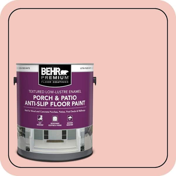 BEHR PREMIUM 1 gal. #M170-2 Prairie Rose Textured Low-Lustre Enamel ...