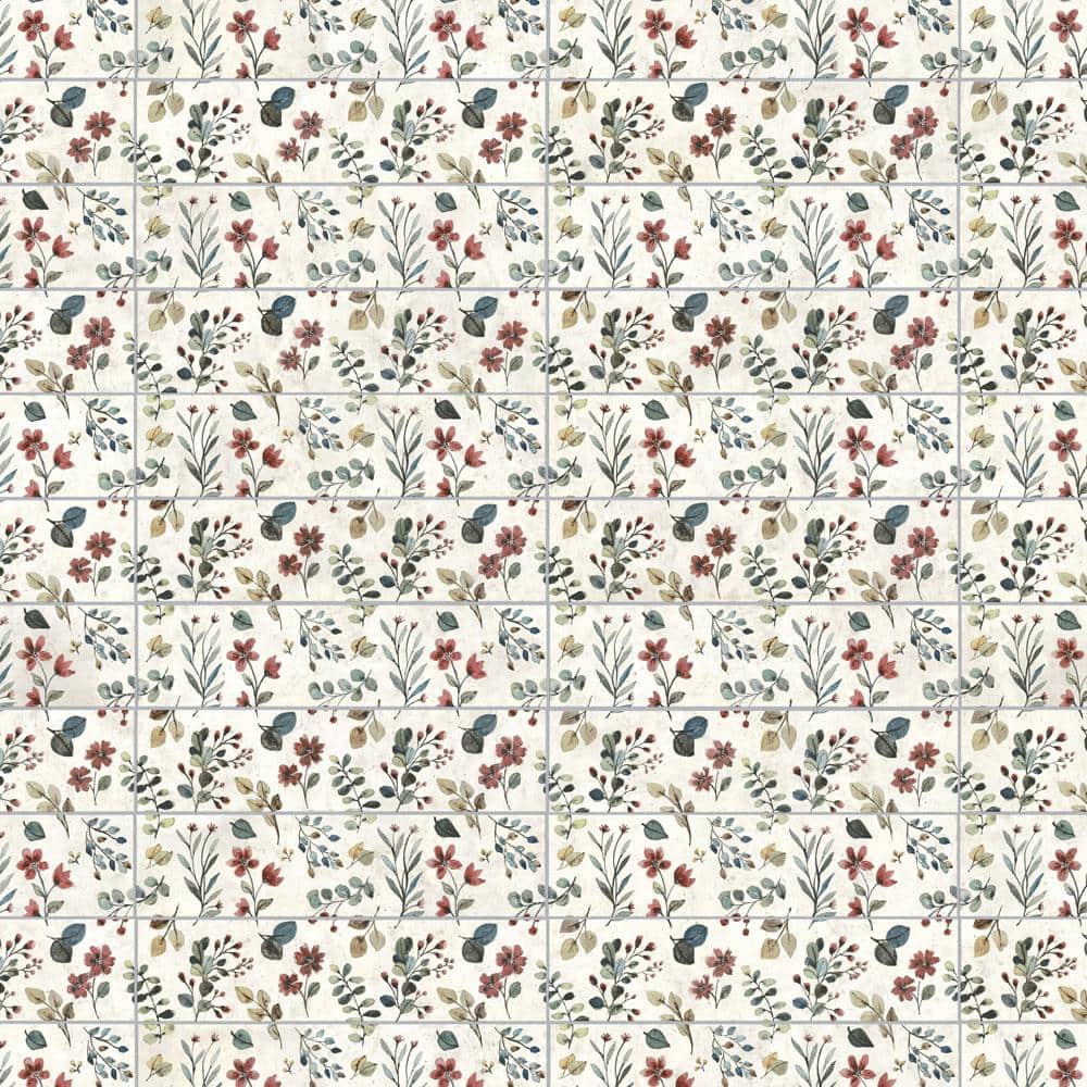 Merola Tile Garden Brick Whisper 2-3/8 in. x 9-3/4 in. Porcelain Floor ...