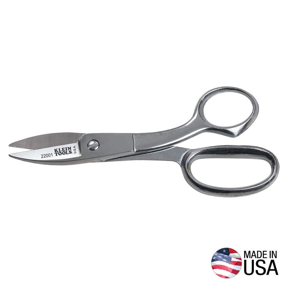 Klein Tools Broad Blade Utility Shear 2 in. Blade 22001 - The Home Depot