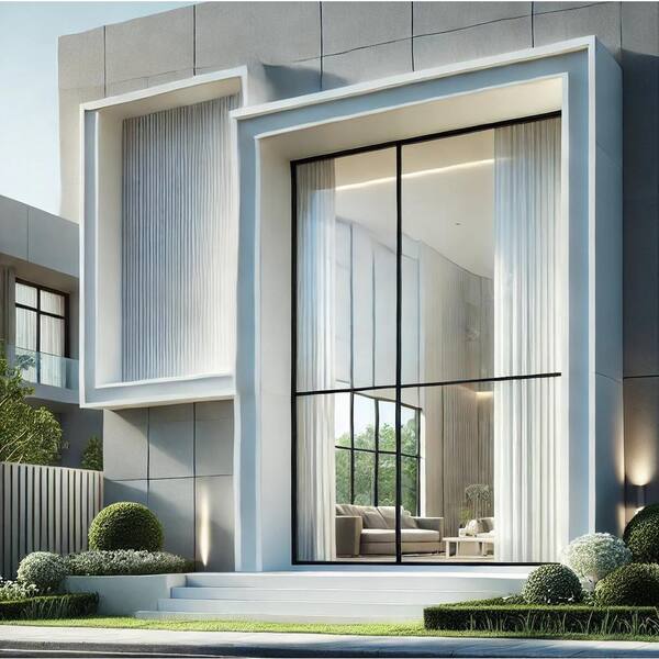 72 in. x 48 in. Right-Handed, Low-E, Triple-Pane, Replacement, Vinyl ...