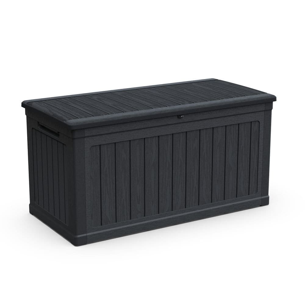 Outdoor 230 Gal. Plastic Deck Box BFDATENUM217 - The Home Depot