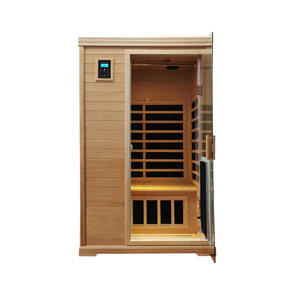Boosicavelly 2-Person Sauna with LCD Display, Touch Control and ...