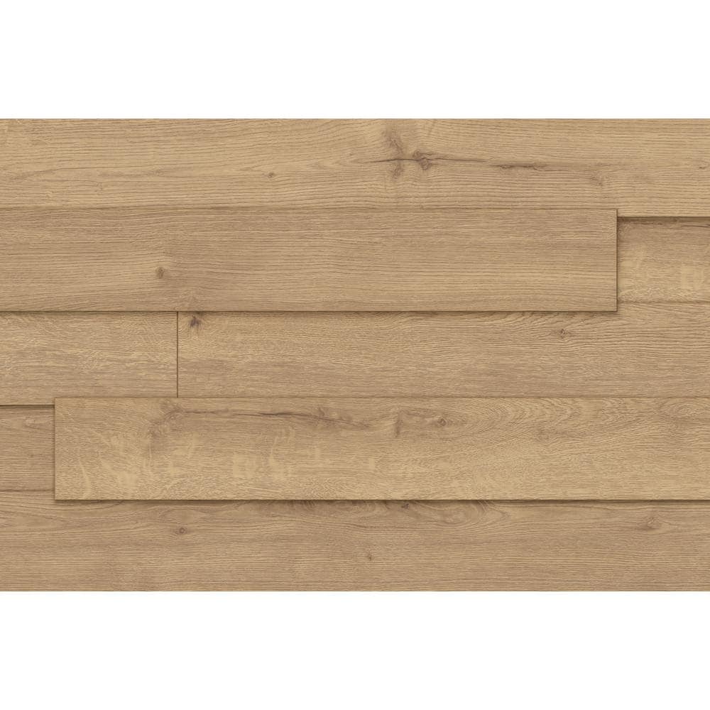 Krono Original 12 MM x 5 in x 51 in Sundance Light Brown Oak 3D ...