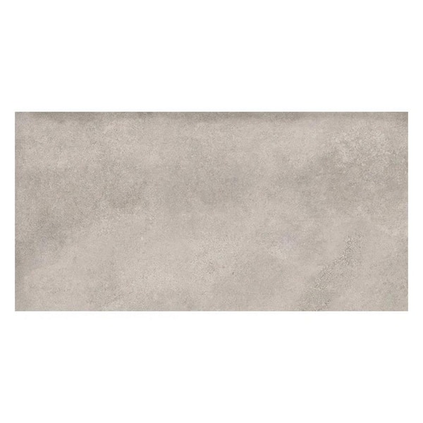 Apollo Tile Sculpt 12.6 in. x 24.6 in. Gray Porcelain Matte Wall and ...