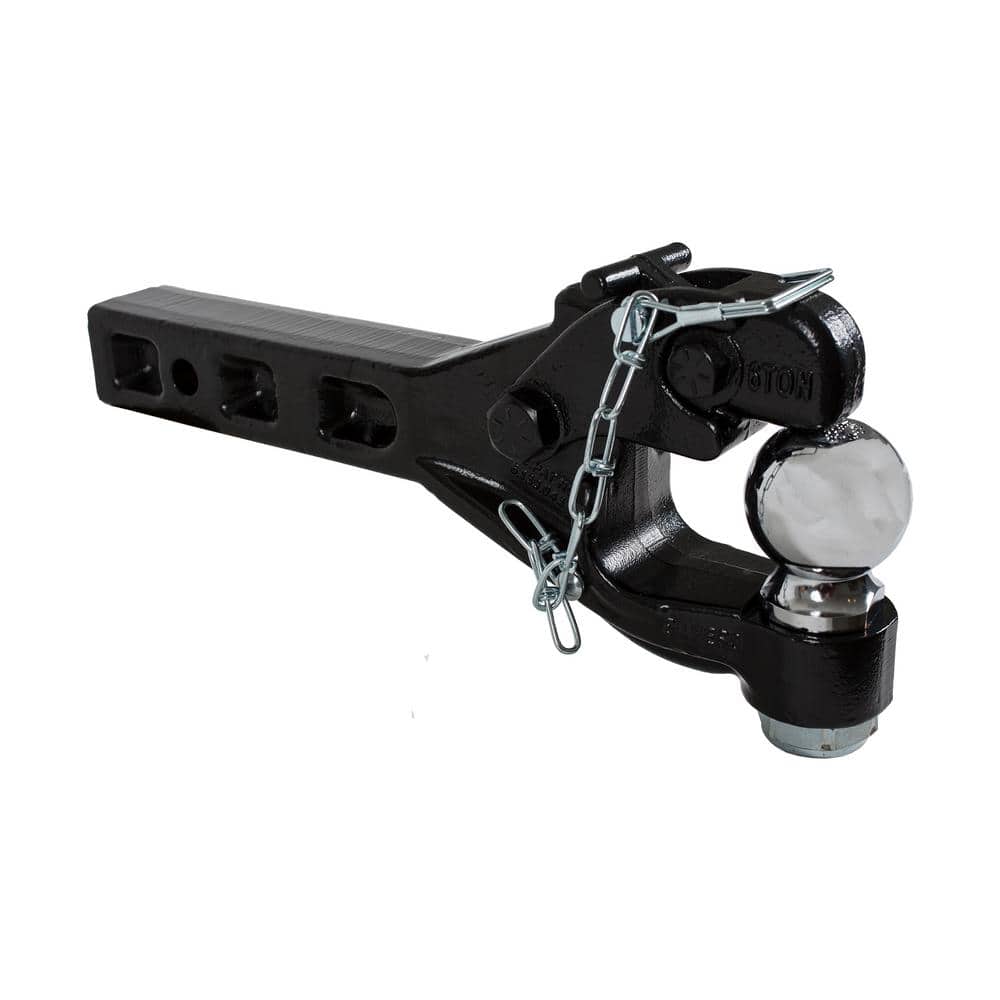 BUYERS PRODUCTS 50 mm 6-Ton Chrome Receiver Mount Combination Hitch ...