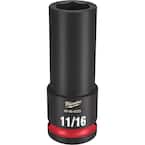 Husky 1/2 in. Drive 15/16 in. 6-Point Deep Impact Socket H2DDPIMPS1516