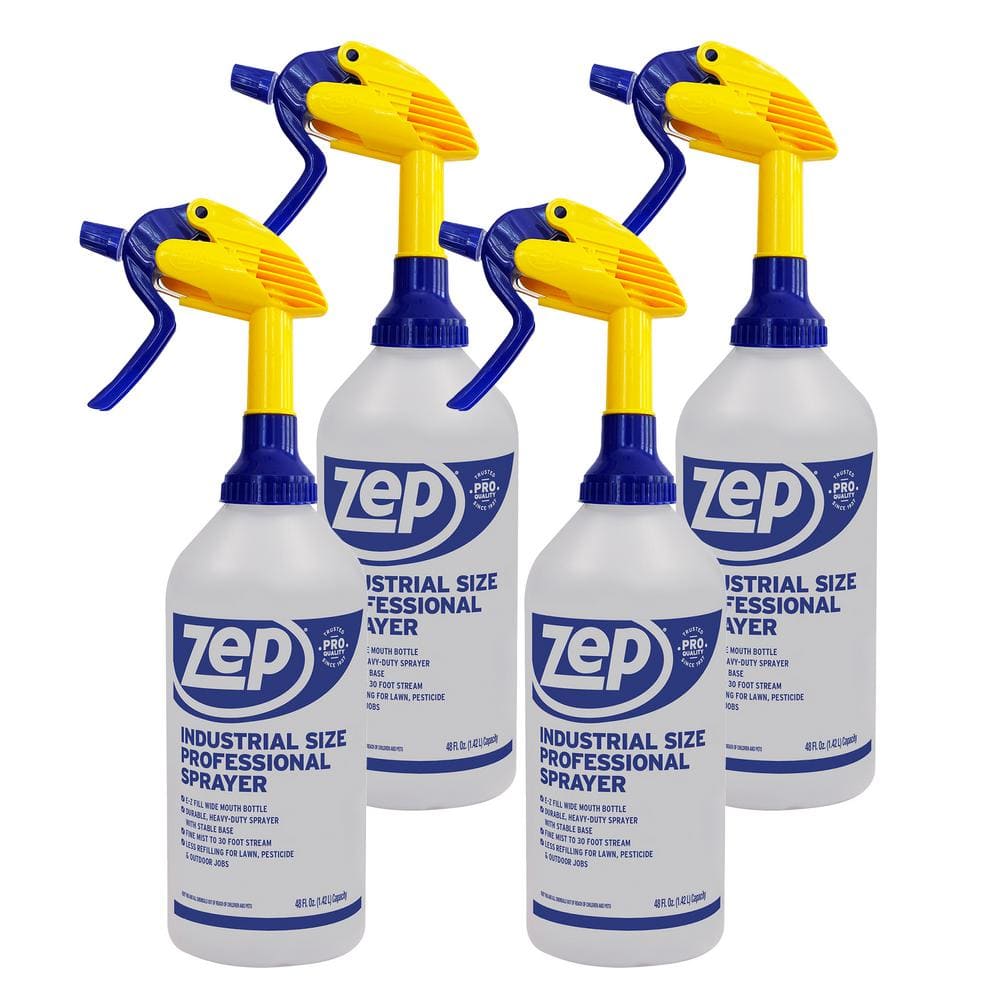 ZEP 48 oz. Industrial Pro Spray Bottle (4-Pack) C32810THD - The Home Depot
