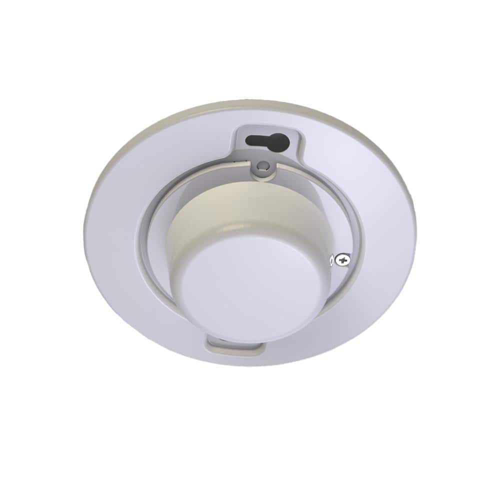 Commercial Electric 5 in. 7.5-Watt White Switch Controlled LED Keyless ...