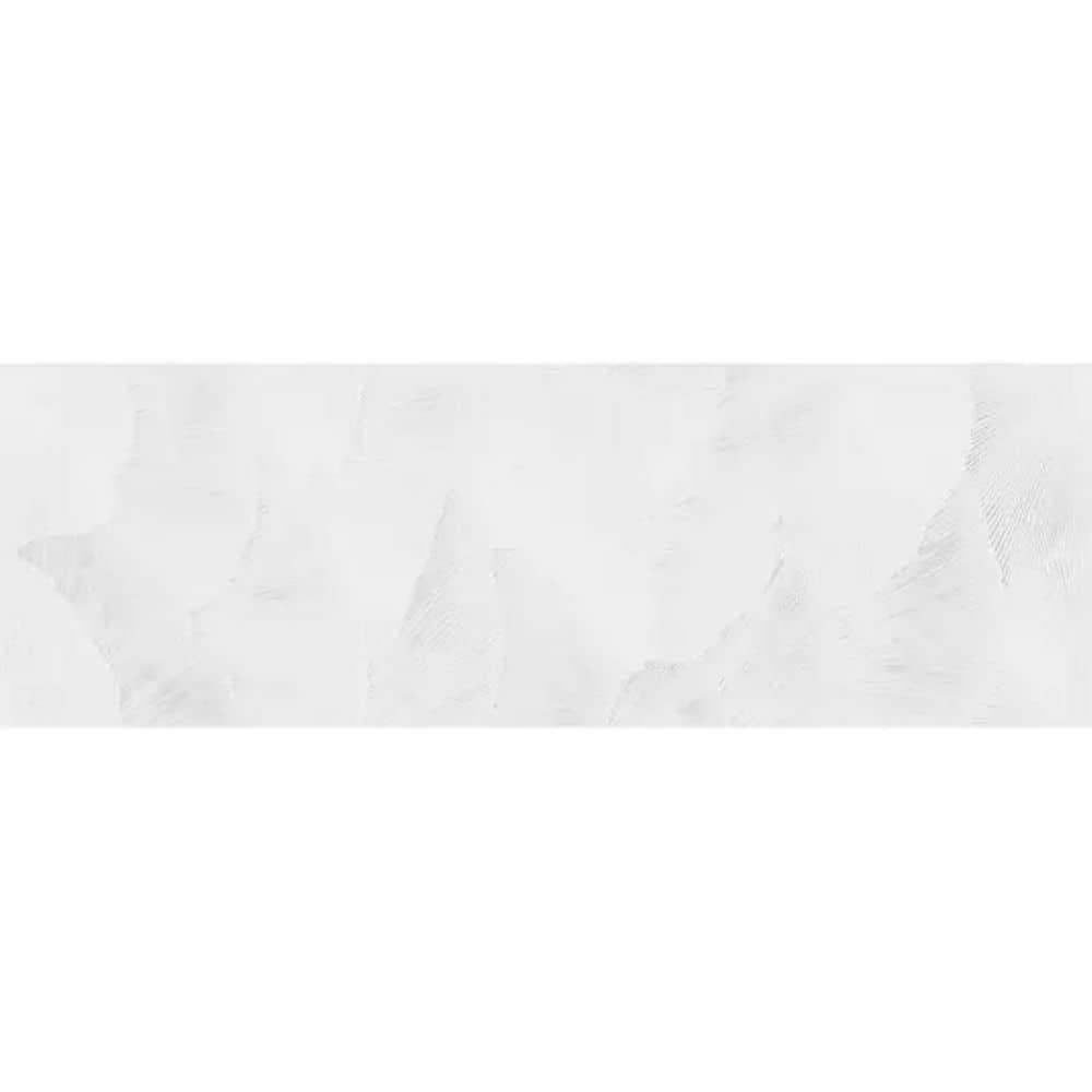 Apollo Tile Imprint 4 in. x 4 in. Matte Off-White Ceramic Ginkgo leaf ...