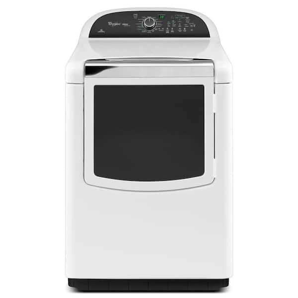 Whirlpool Cabrio Platinum 7.6 cu. ft. Electric Dryer with Steam in ...