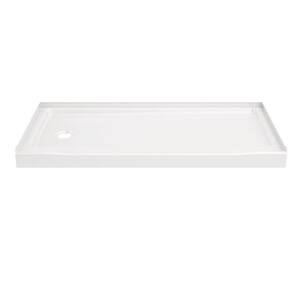 Delta Classic 500 48 in. L x 34 in. W Alcove Shower Pan Base with ...