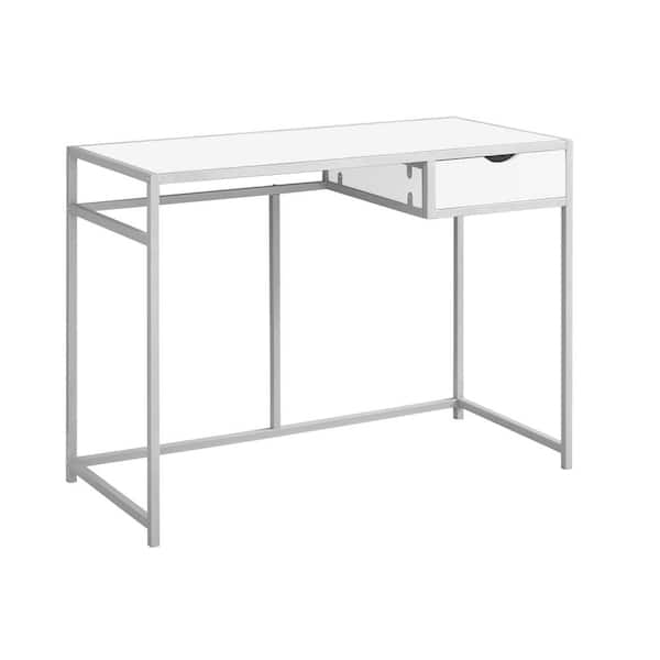 White Computer Desk HD7222 - The Home Depot