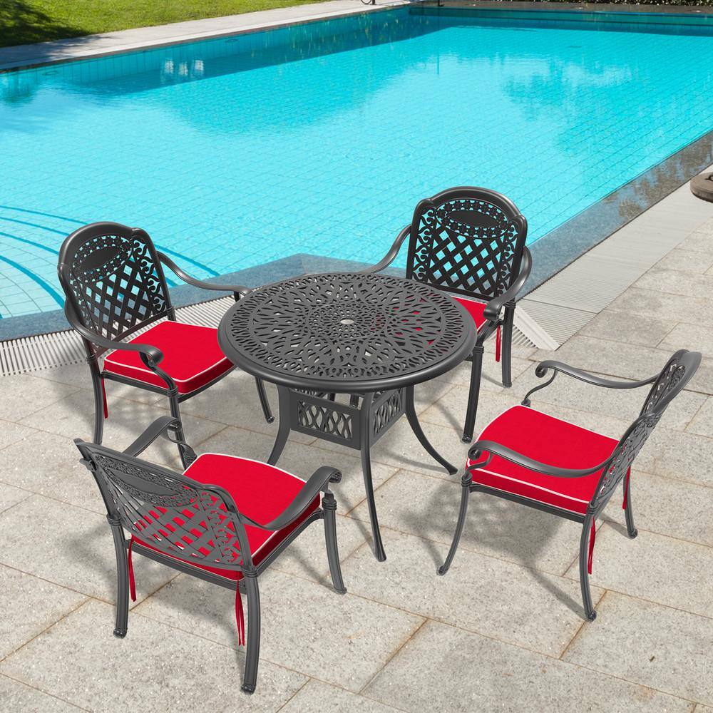 Have a question about Willit Isabella Black 5-Piece Cast Aluminum ...
