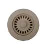 Blanco 3.5 in. Decorative Sink Waste Flange in Truffle 441324 - The ...