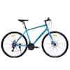 700C 21-Speed Aluminum Alloy Hybrid Bike, City Road Bike with Disc ...