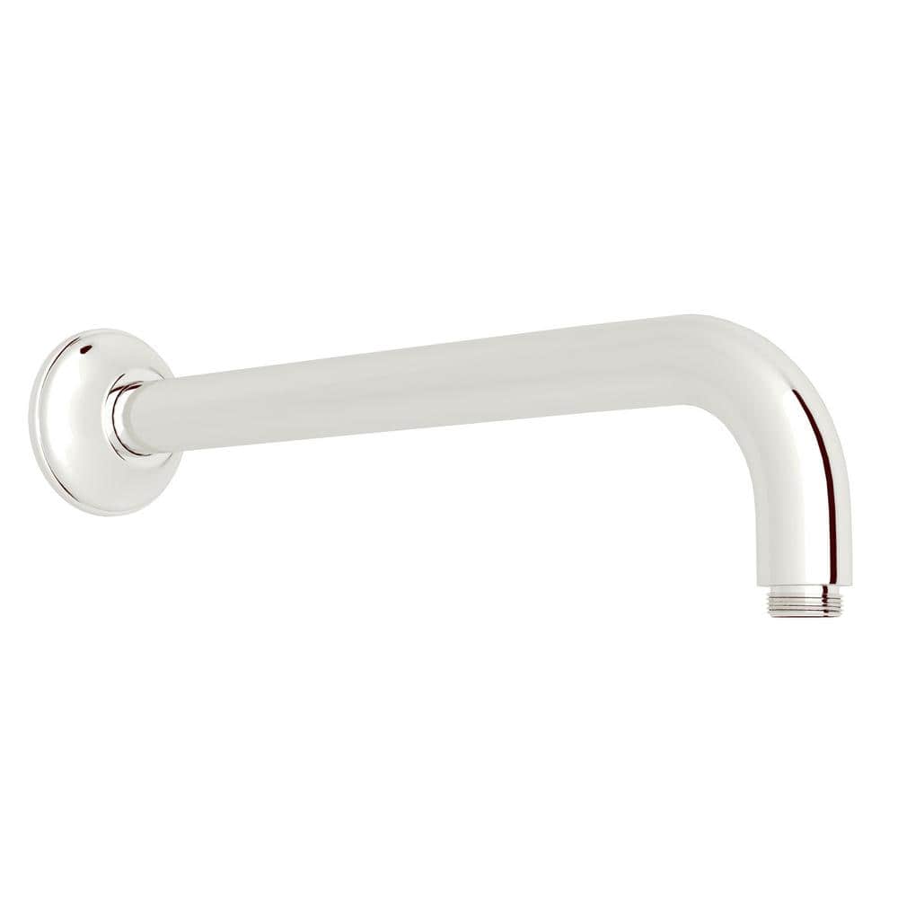 ROHL Wall Mounted 12 in. Shower Arm, Polished Nickel 1455/12PN - The ...