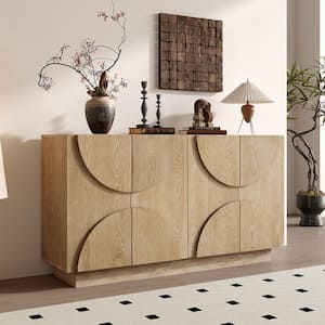 JAYDEN CREATION Germaine Seadrift Modern 45 in. W 3-door Sideboard with ...
