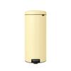 Brabantia NewIcon 8 Gal. (30 l) Mellow Yellow Step-On Trash Can 233845 ...