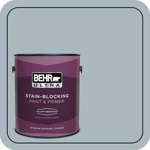 BEHR ULTRA 1 gal. #740E-3 Prelude Extra Durable Satin Enamel Interior ...