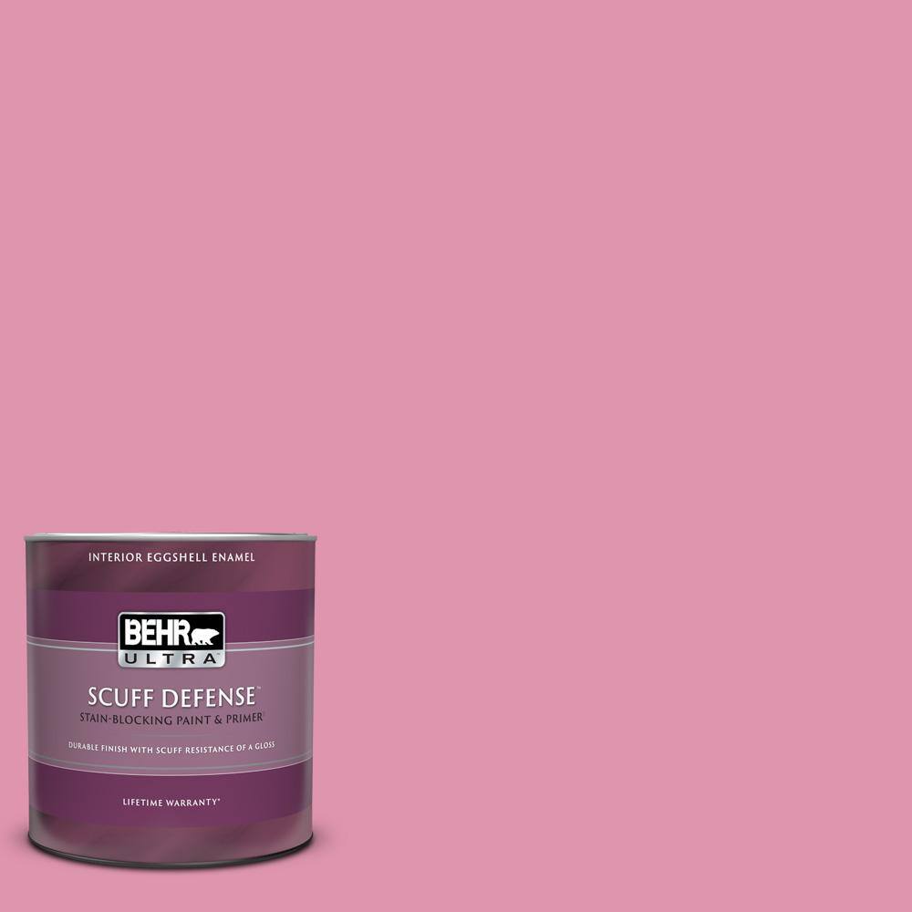 BEHR ULTRA 1 qt. #P130-4 Its a Girl Extra Durable Eggshell Enamel ...