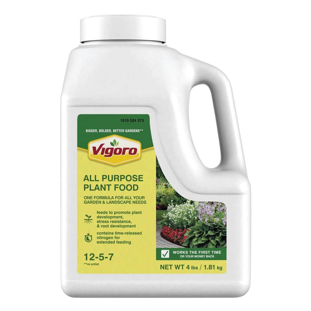 Vigoro 4 lbs. All Purpose Plant Food Shaker Jug 3064506 - The Home Depot
