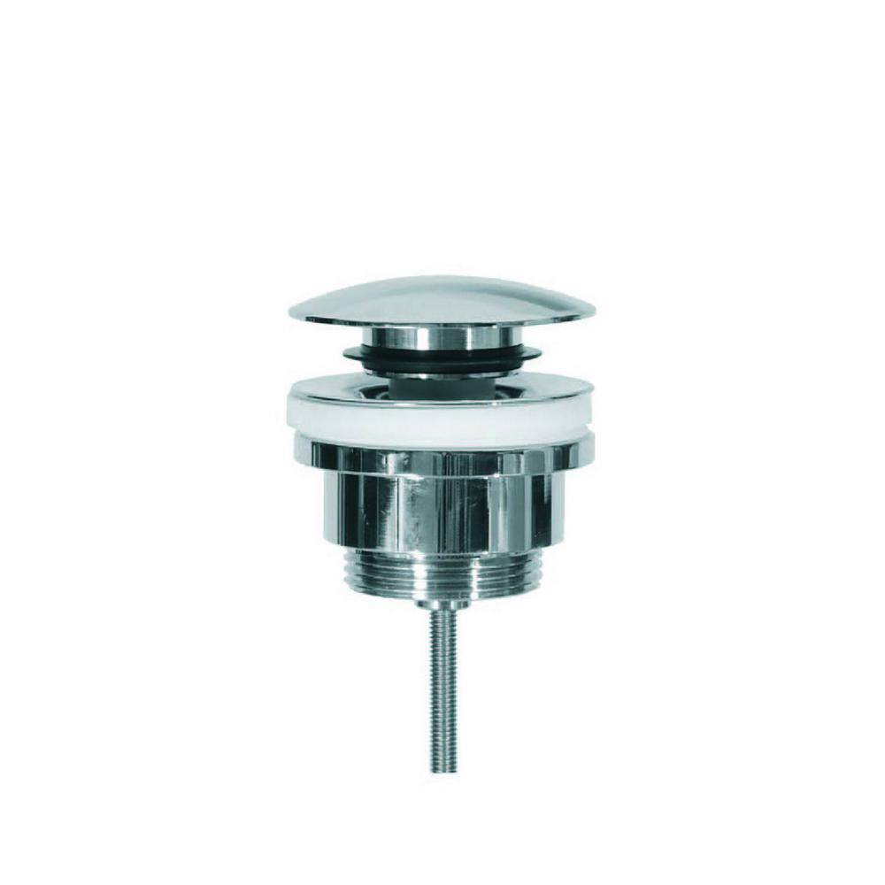 WS Bath Collections 1-1/4 in. Universal Bathroom Push Waste Drain ...