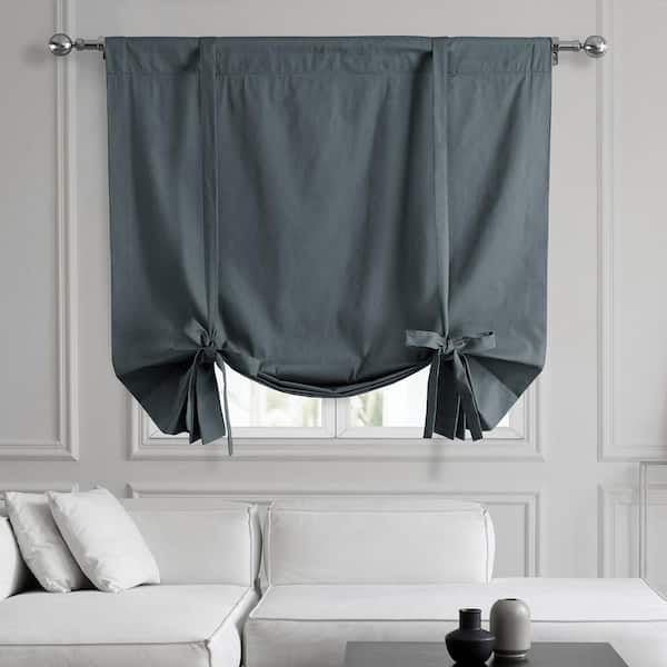 Exclusive Fabrics & Furnishings Business Gray Grey Solid Cotton 46 in ...