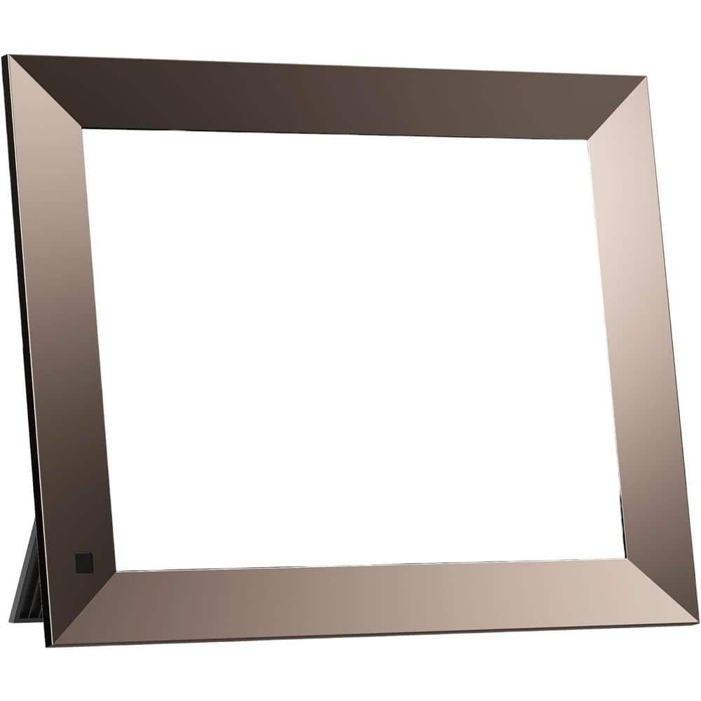 Lukyamzn 10 in. WiFi Digital Picture Frame with IPS Touch Screen HD ...