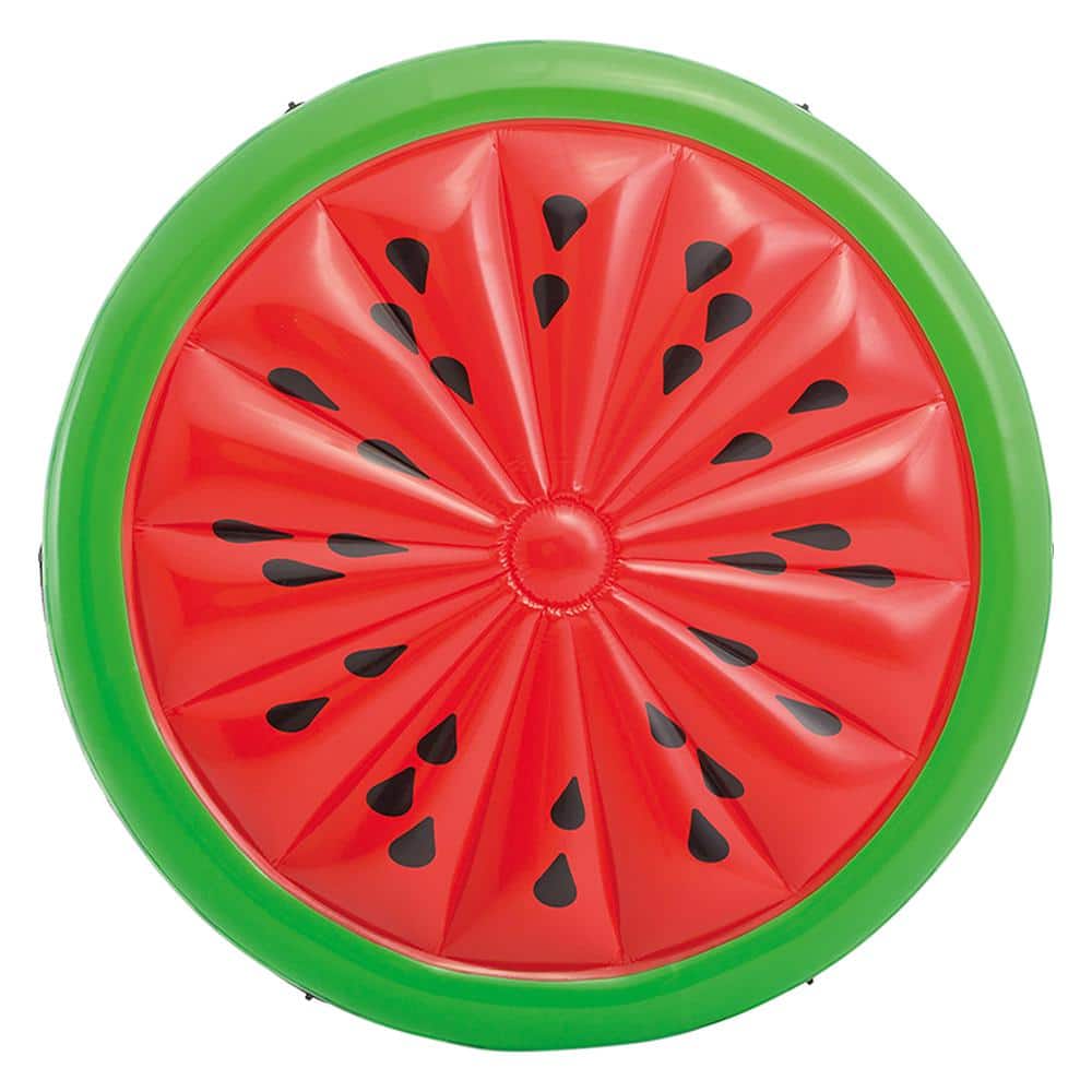Intex 72 in. Watermelon Swimming Pool Floating Island 56283EP - The ...