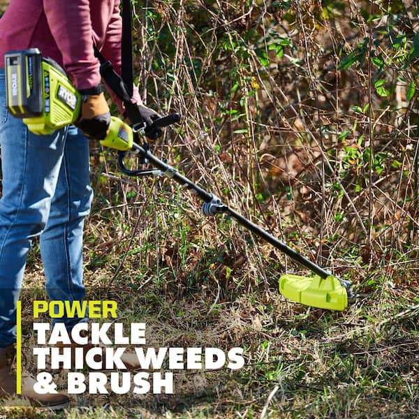 RYOBI 40V 15 in Expand-It Cordless Capable String Trimmer, Edger and ...