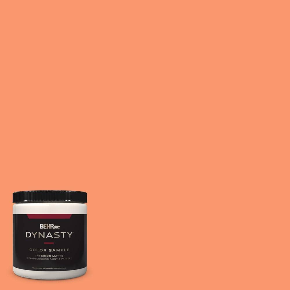 BEHR DYNASTY 8 oz. #220B-5 Autumn Arrival Matte Stain-Blocking Interior ...