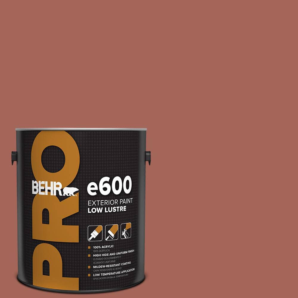 BEHR PRO 1 gal. #HDC-CL-08 Sun Baked Earth Low Luster Exterior Paint ...