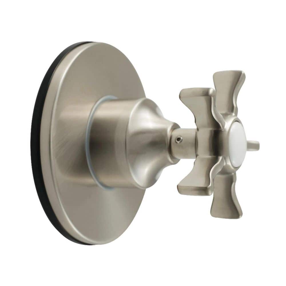 Kingston Brass Hamilton 1/2 in. Single-Handle 1-Hole Wall Mount 3-Way ...