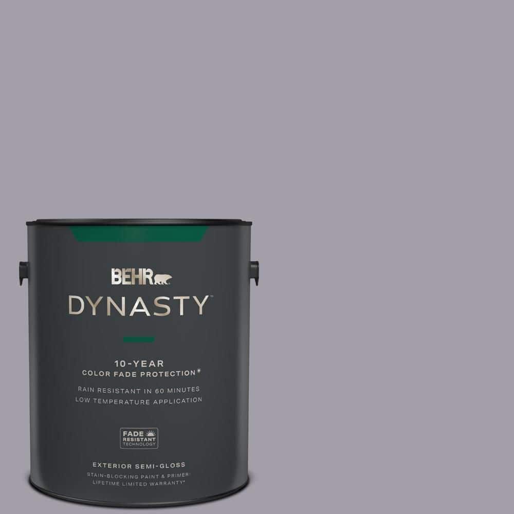 BEHR DYNASTY 1 gal. #N550-4 Ashberry Semi-Gloss Enamel Exterior Stain ...