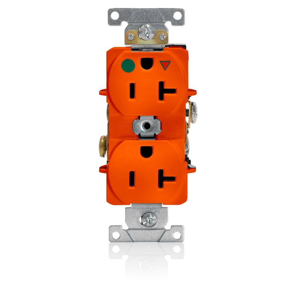 Leviton 20 Amp Hospital Grade Extra Heavy Duty Isolated Ground Duplex ... Leviton 20 Amp Hospital Grade Extra Heavy Duty Isolated Ground Duplex ...