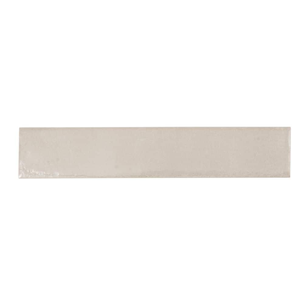 Apollo Tile Cadence 3 in. x 16 in. Matte Soft Gray Porcelain Subway ...