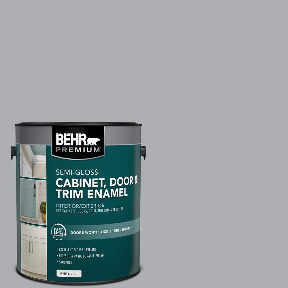 Reviews for BEHR PREMIUM 1 gal. #760E-3 Gray Timber Wolf Semi-Gloss ...