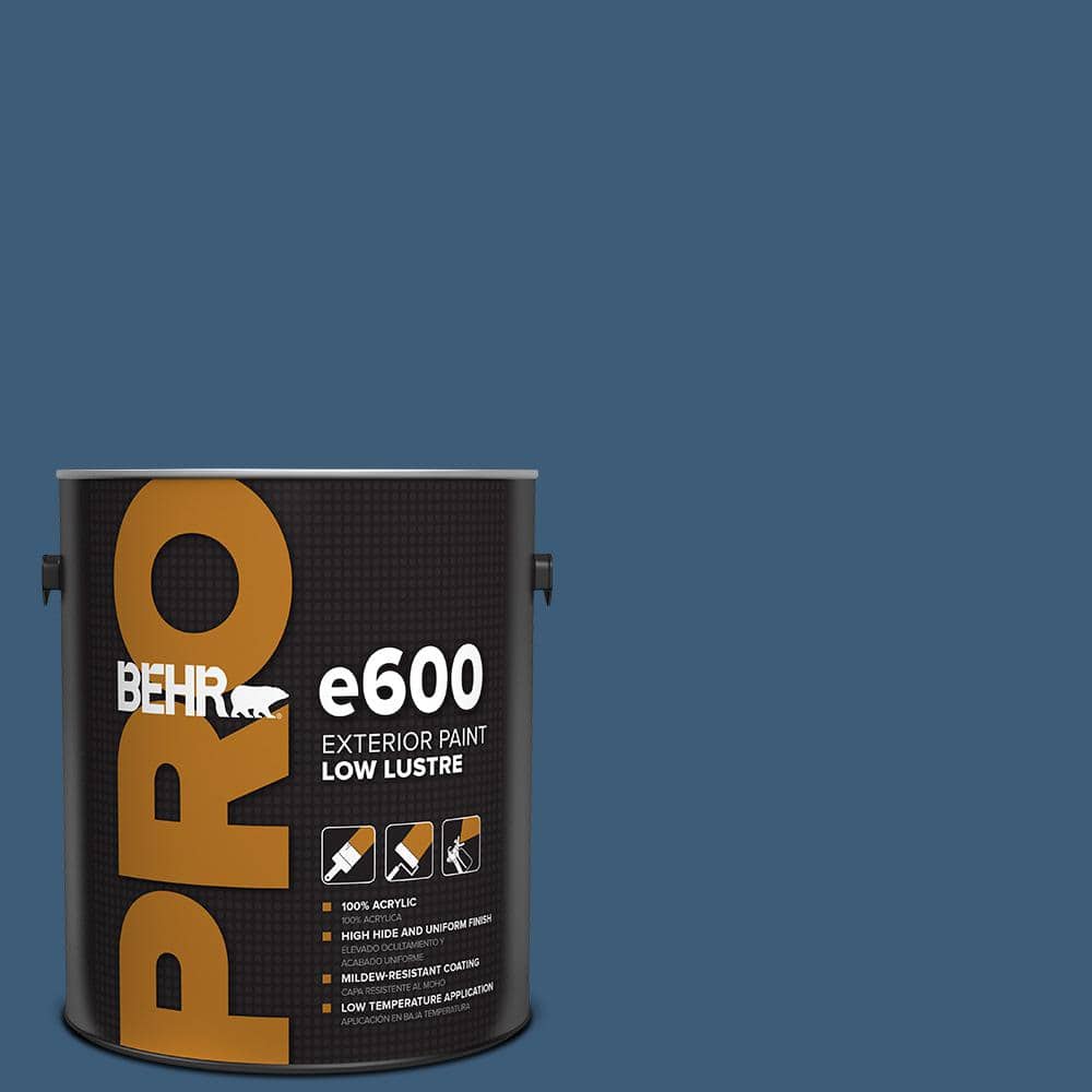 BEHR PRO 1 gal. #ICC-85 China Pattern Low Luster Exterior Paint PR62301 ...