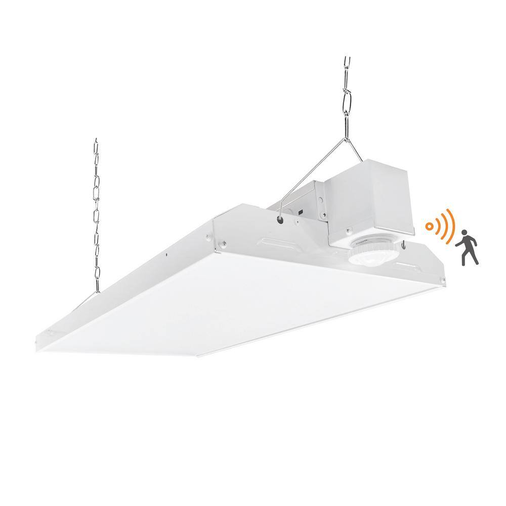 RUN BISON 2ft. 600W Equivalent Integrated LED Dimmable Linear High Bay ...