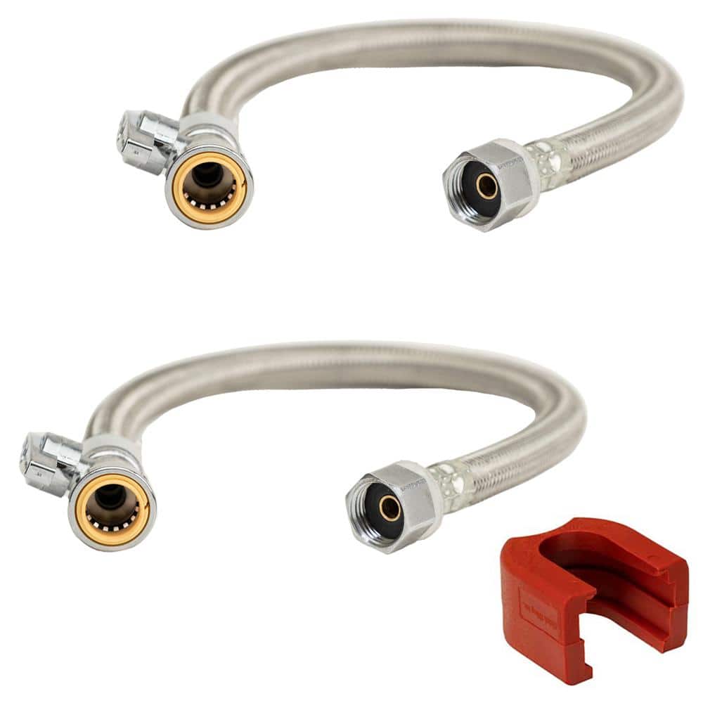 QUICKFITTING 1/2 in. Push-to-Connect x 1/2 in. FIP x 18 in. Straight ...