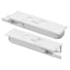 Prime-Line White Plastic Construction spring-loaded Snap-In Tilt Latch ...