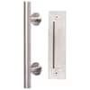 Sure-Loc Hardware 12in Modern Satin Stainless Sliding Barn Door Ladder ...