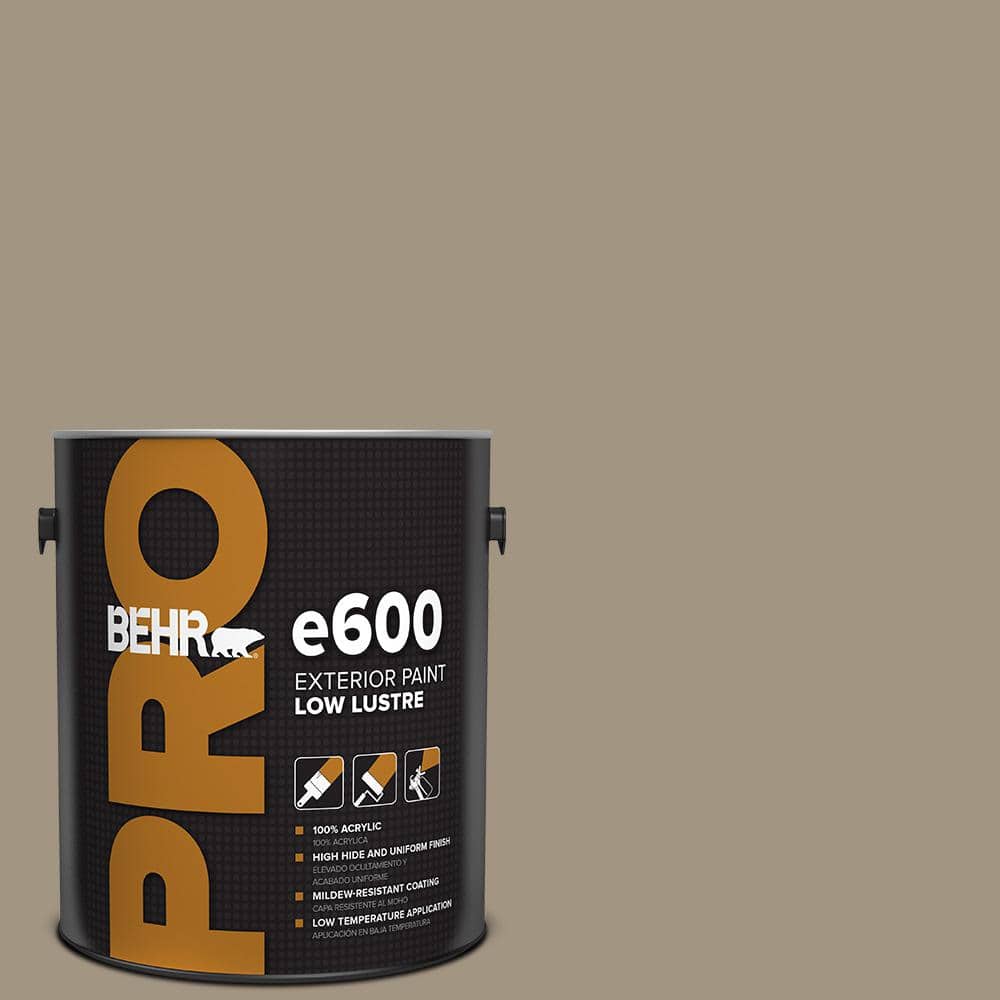 BEHR PRO 1 gal. #ECC-43-2 Bridle Path Low Luster Exterior Paint PR62301 ...