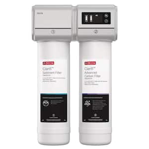 Delta 10.81 in. Stainless Faucet for Cold-Water Dispenser and Clarifi 2 ...