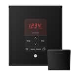 Mr. Steam iTempo Plus Square Steam Shower Control in Matte Black with ...