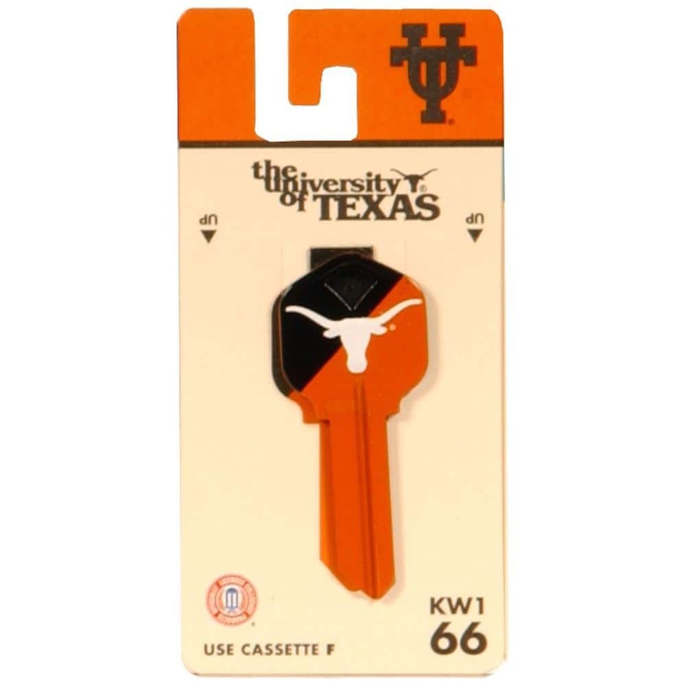 Hillman #66 NCAA Texas Longhorns Key Blank 89844 - The Home Depot