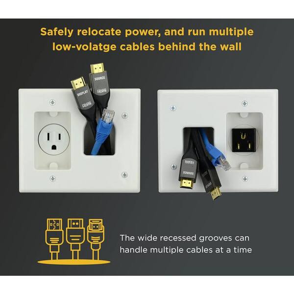 Wall Mount Cable Management