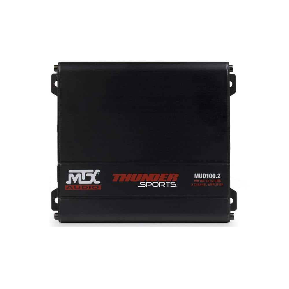 MTX MUD100.2 Mud Series 200-Watt RMS 2 Channel Outdoor Powersports ...