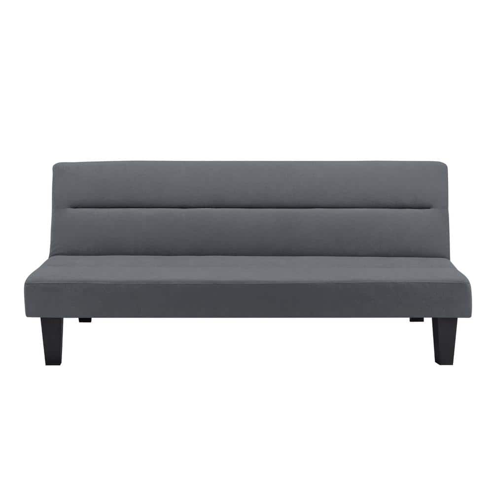DHP Kylie Futon, Dark Gray DE68575 - The Home Depot